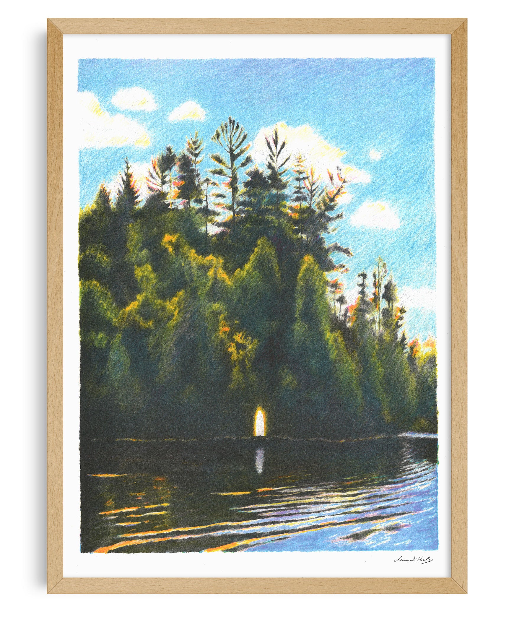Clément Thoby - Falcon Lake - Charlotte Le Bon, 2022 – KIBLIND Workshop