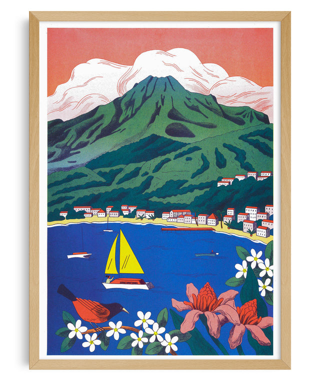 Anne-Hélène Dubray - La Martinique, La Montagne Pelée – KIBLIND Atelier