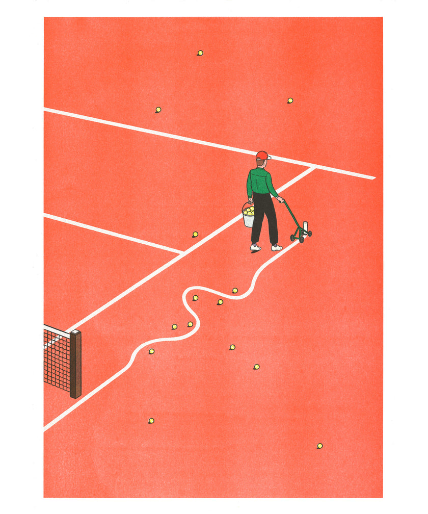 Simon Bailly - Roland-Garros – KIBLIND Atelier