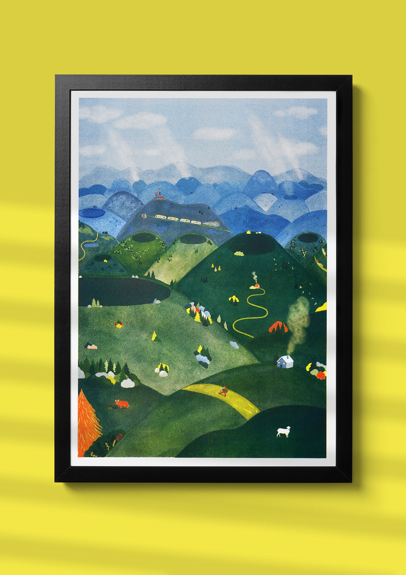 Charline Collette - Auvergne, La Chaîne des Puys – KIBLIND Atelier